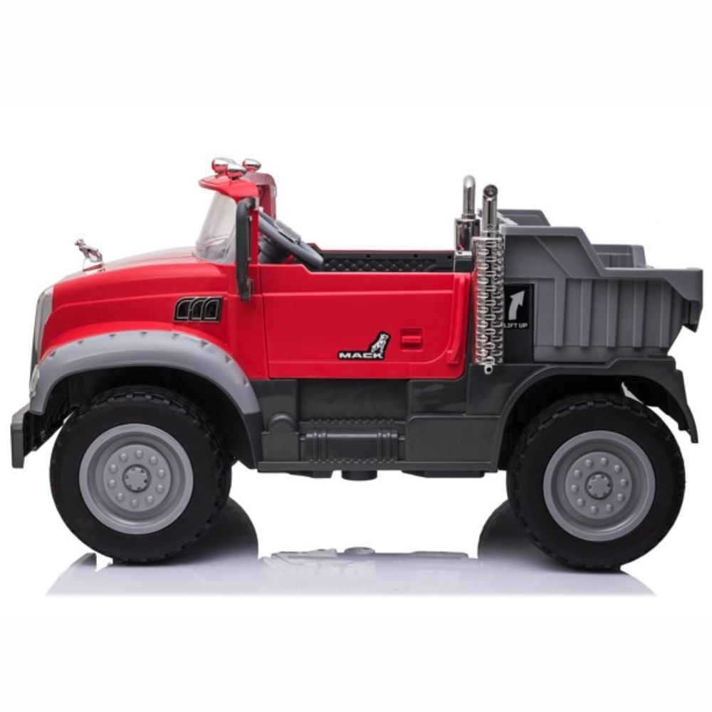CARRO MACK 12V TRUCK ROJO - Diunsa
