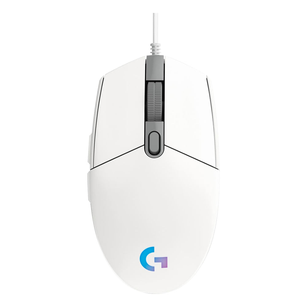 MOUSE GAMING LOGITECH G203 LIGHTSYNC/BLANCO/ALAM - Diunsa