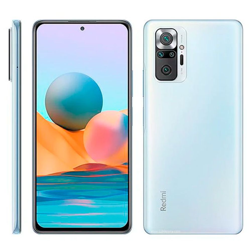 CELULAR XIAOMI REDMI NOTE 10 PRO/6.67"/128GB/8GB/AZUL - Diunsa